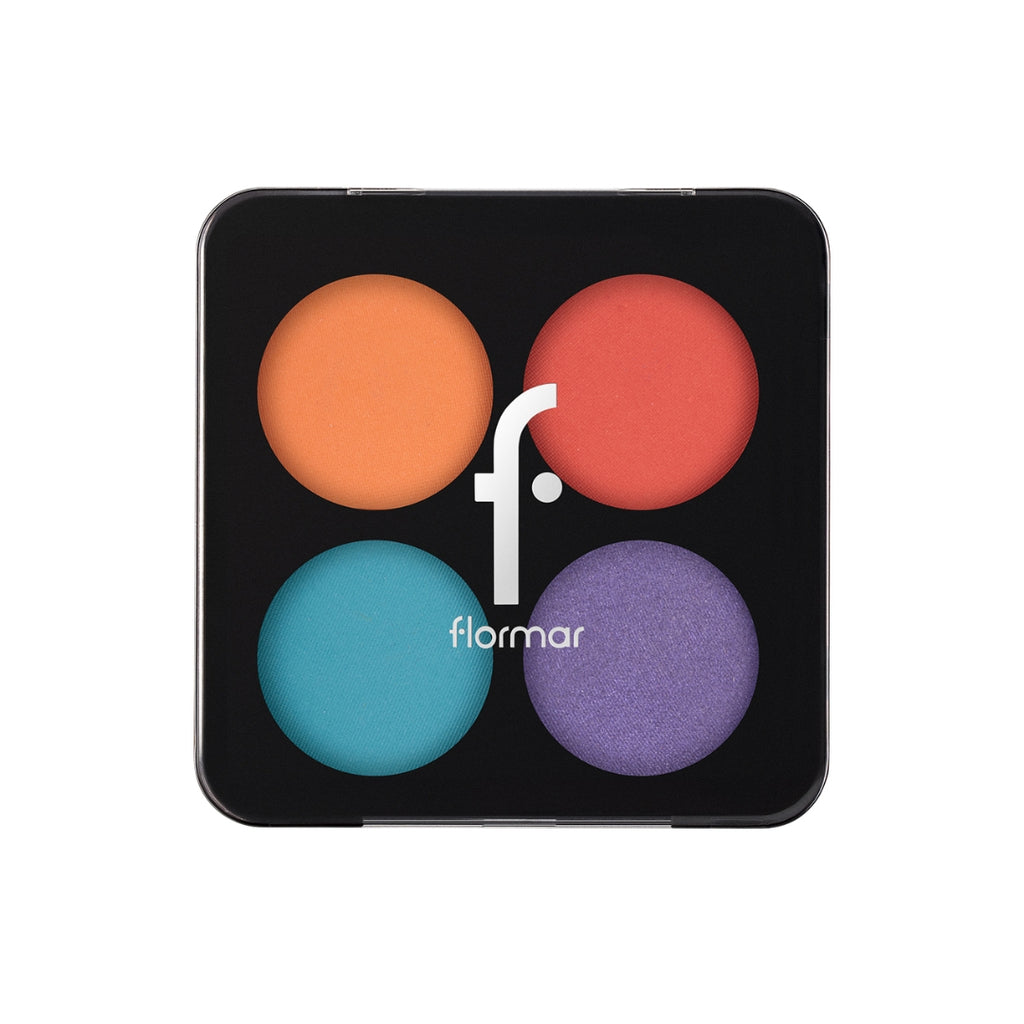 Flormar Color Eyeshadow Palette 006 Tropical Glam